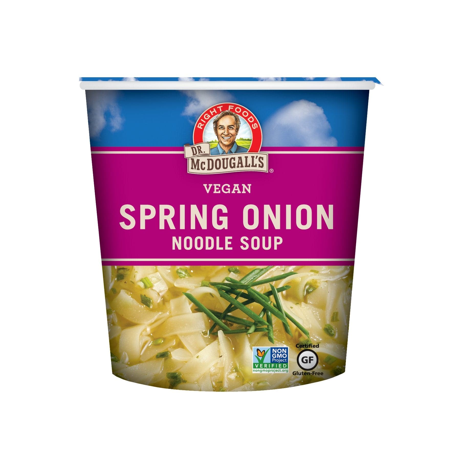 Spring Onion Noodle Soup Cup – Dr. McDougall's Right Foods